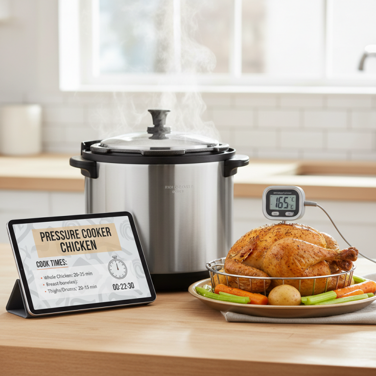 Pressure Cooker Chicken: Your Go-To Guide for Perfect Timing (and ...